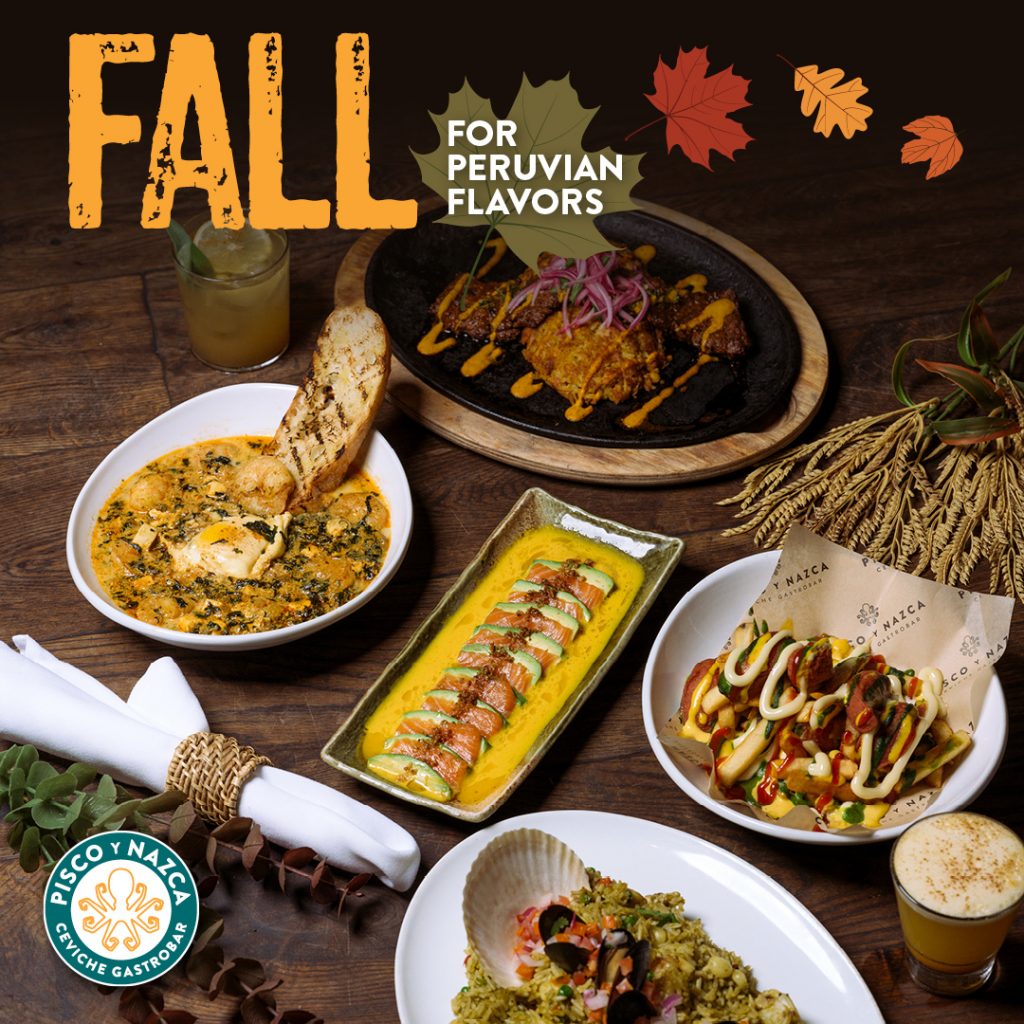 New Fall Seasonal Menu