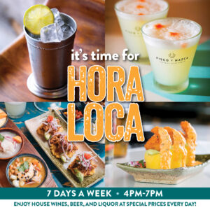 Happy Hour Specials at Pisco y Nazca