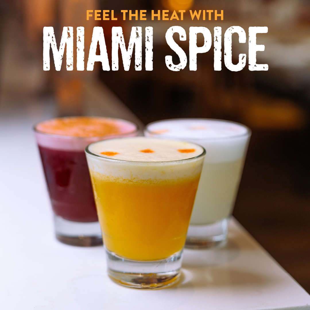 FEEL THE HEAT WITH MIAMI SPICE