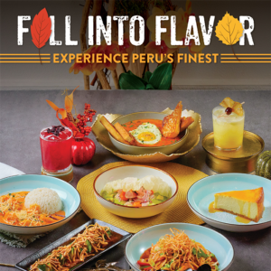 Fall Menu at Pisco y Nazca showcasing Peruvian seasonal dishes